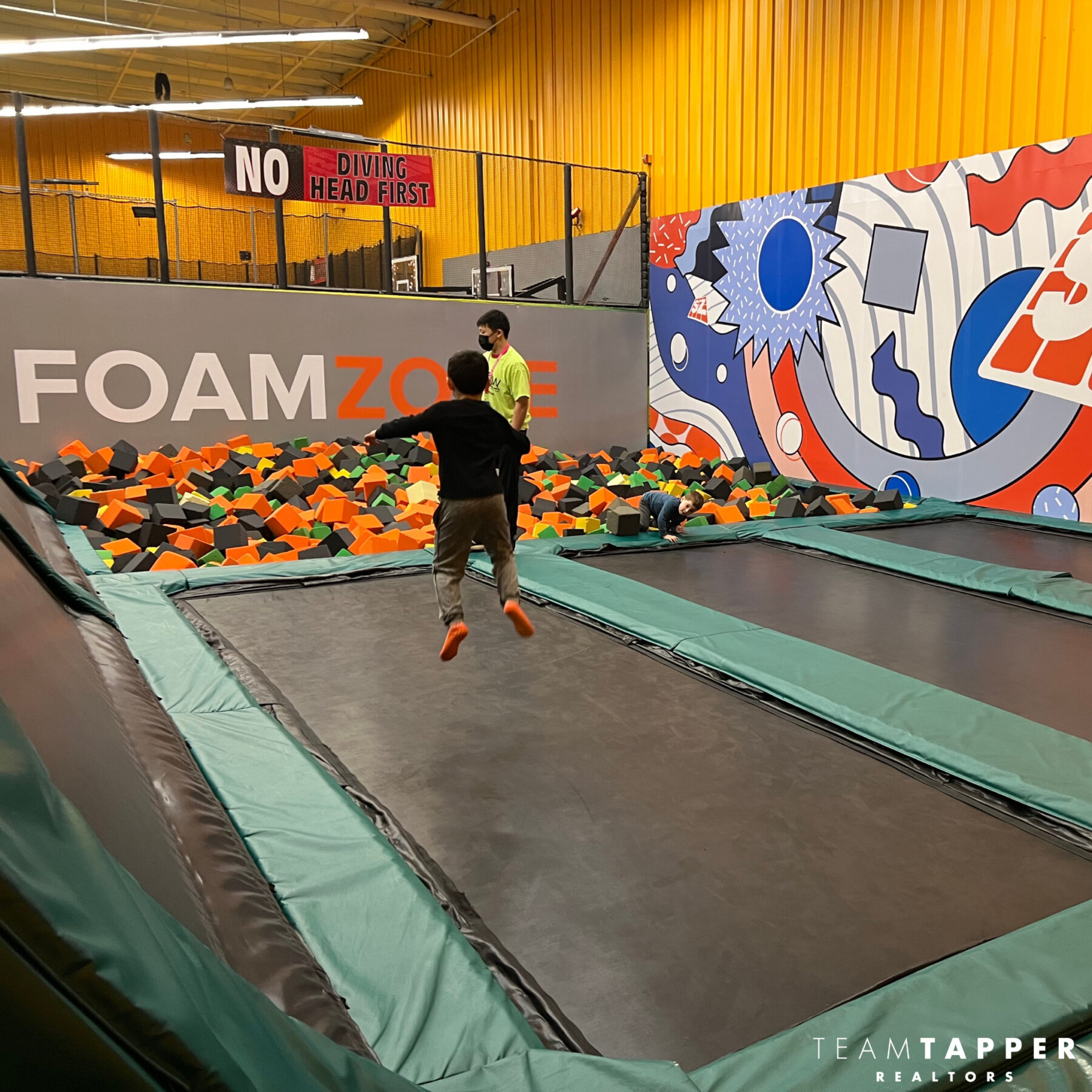Rockin' Jump Indoor Trampoline Park in San Carlos | Team Tapper